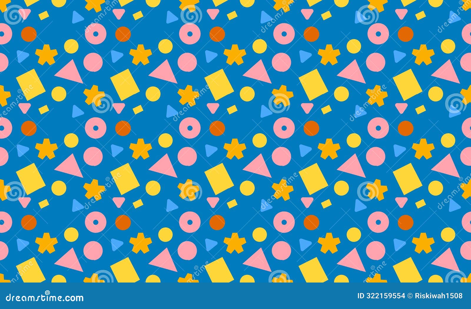 Vibrant Spectrum - Playful Geometric Background Patterns for Kids ...