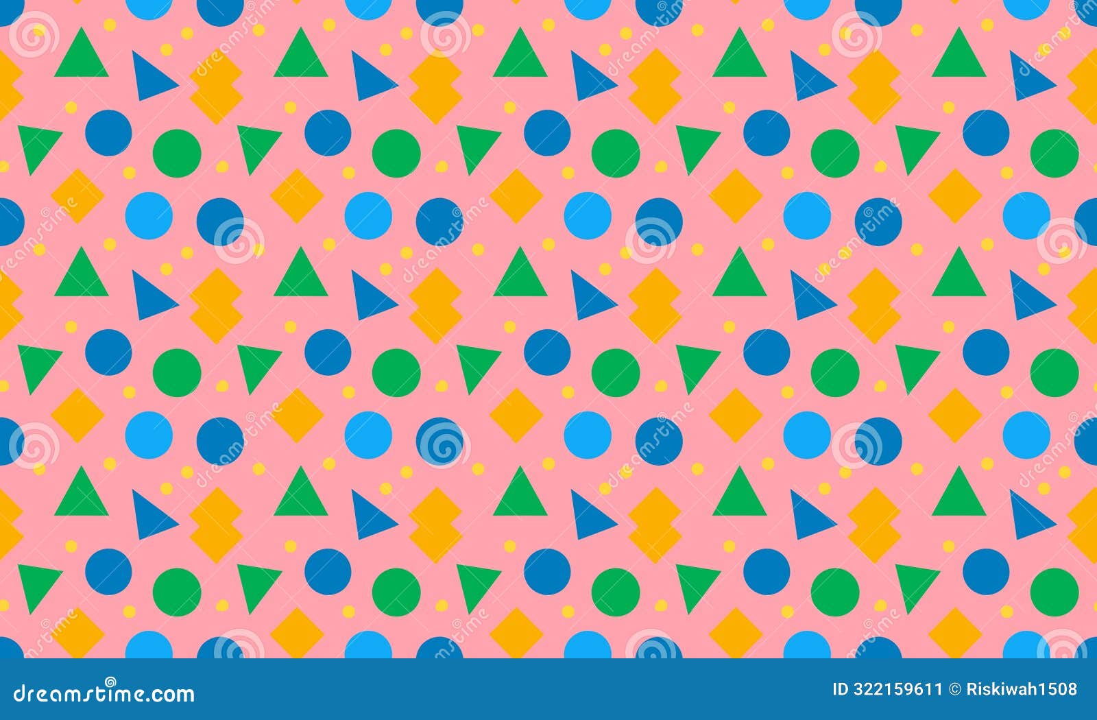 Vibrant Spectrum - Playful Geometric Background Patterns for Kids ...