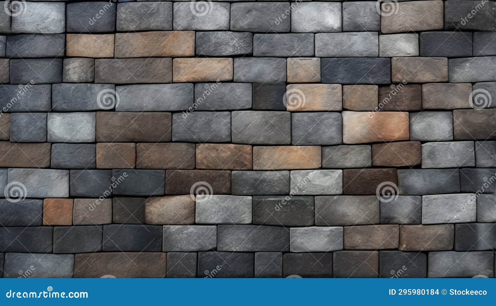 Vibrant Stage Backdrop: Rustic Simplicity In Elongated Stone Tiles ...