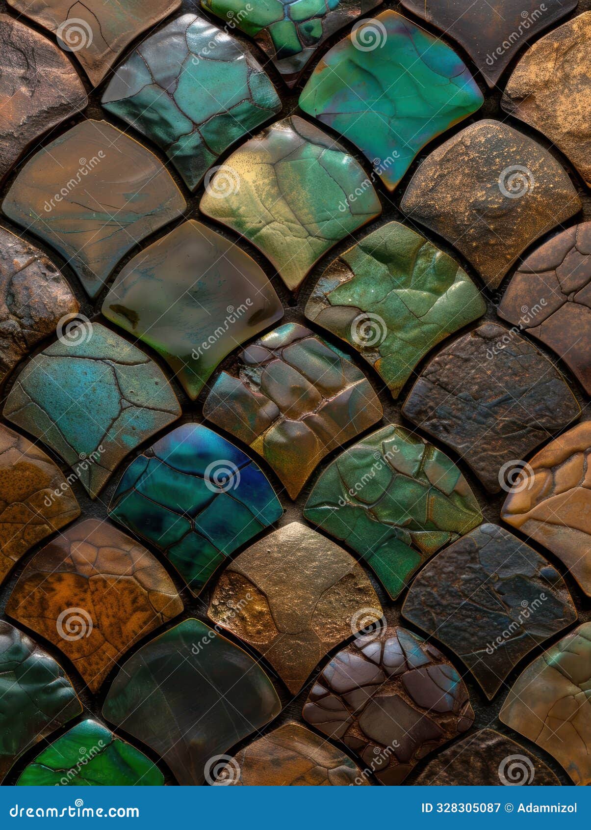 Vibrant Stained Glass Mosaic Pattern Stock Illustration - Illustration ...