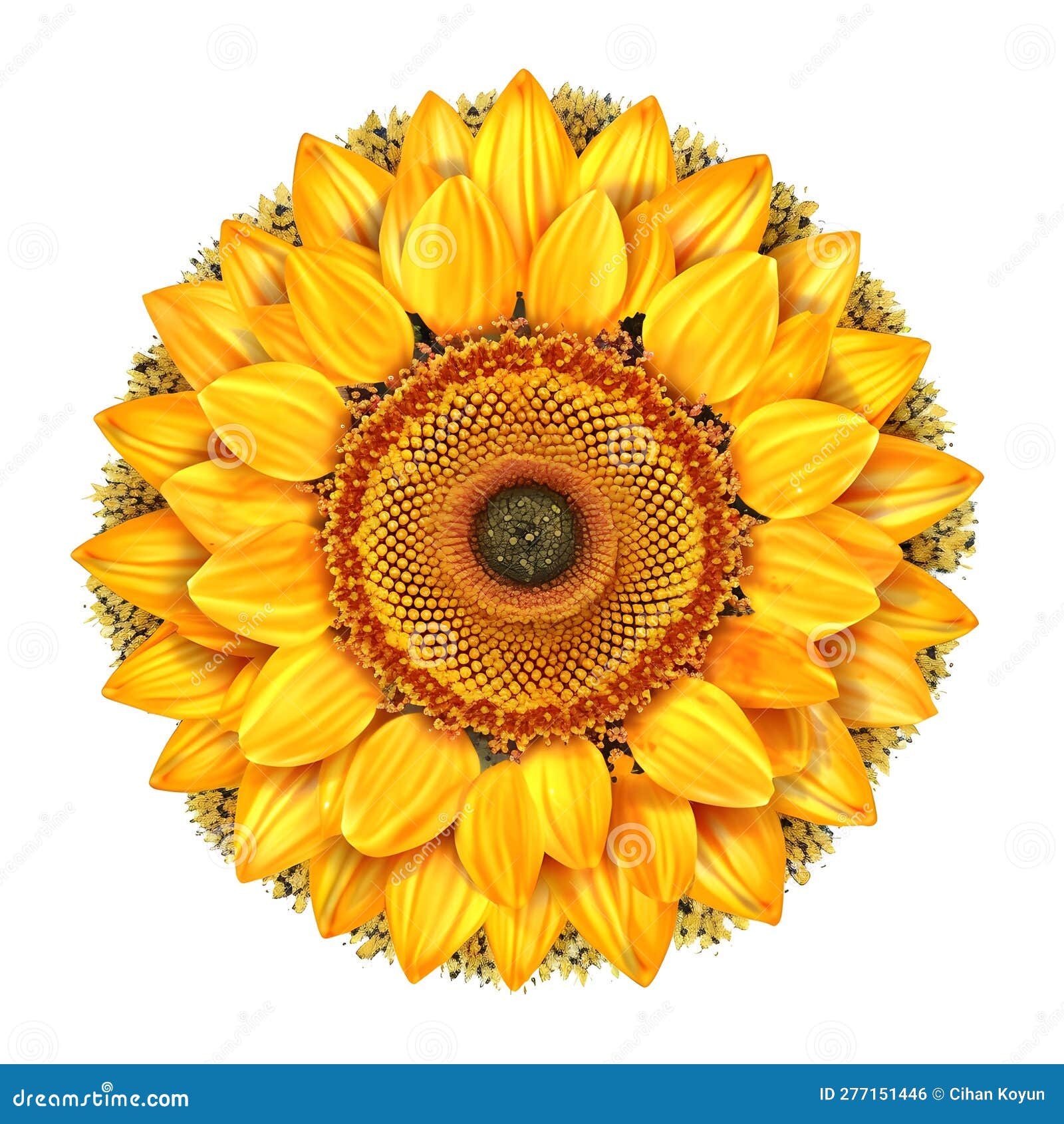 Vibrant Sunflower Svgs In Colorful Shades Of Yellow Sunflower Clipart