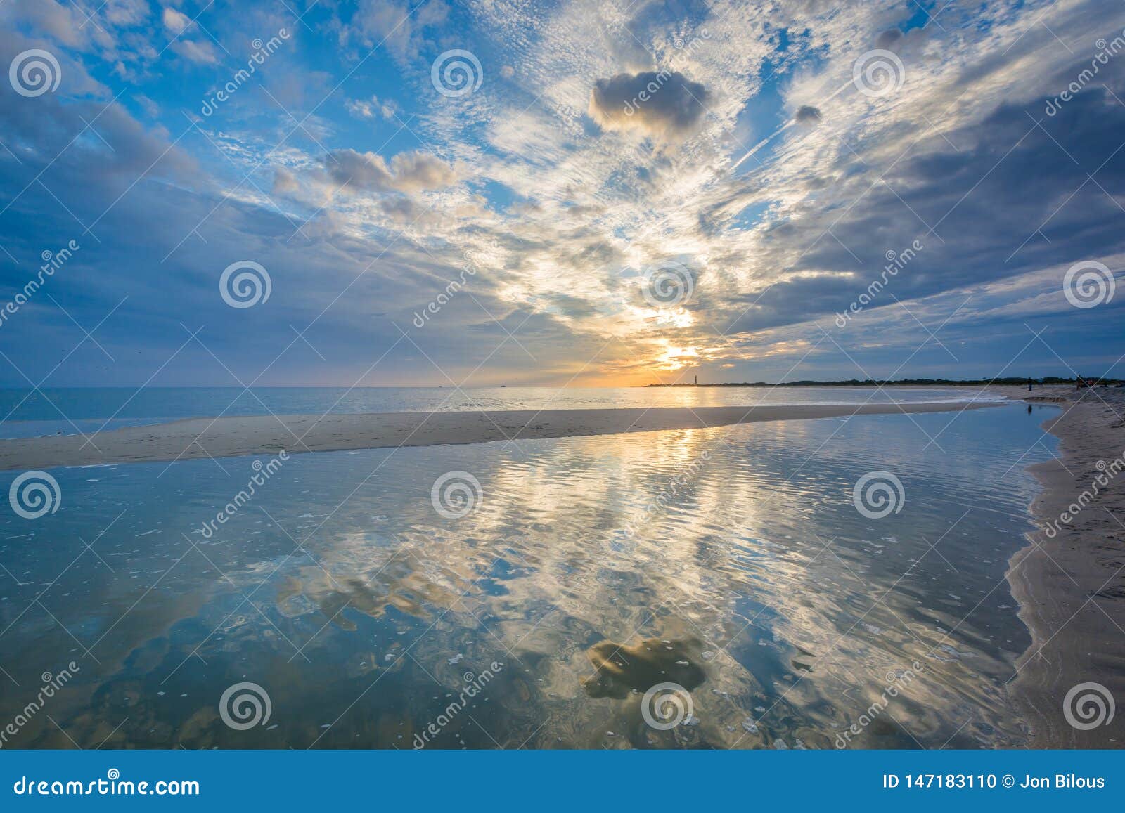A Vibrant Sunset in Cape May, New Jersey Stock Photo - Image of travel ...