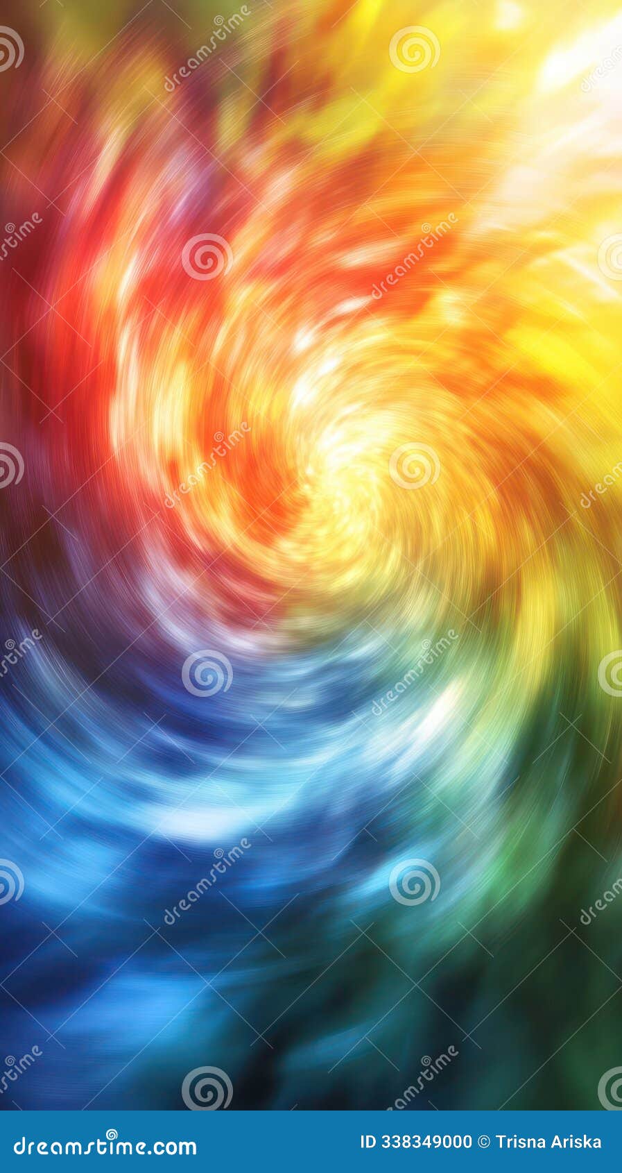 A Vibrant Swirl of Colors Creating a Dynamic, Abstract Motion Effect ...