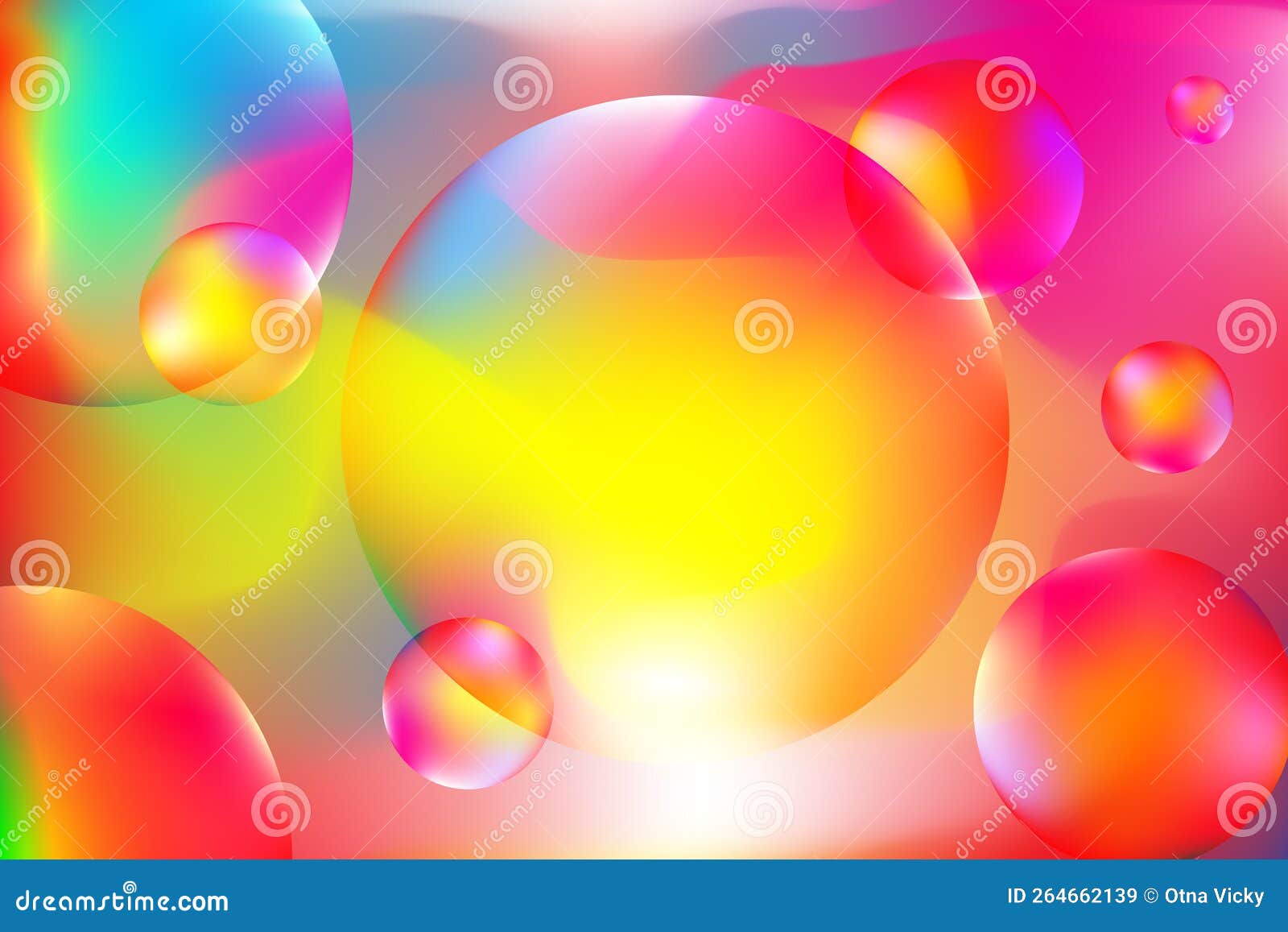 Vibrant Swirl Gradient Background. Abstract Color Wave EPS Vector Stock ...