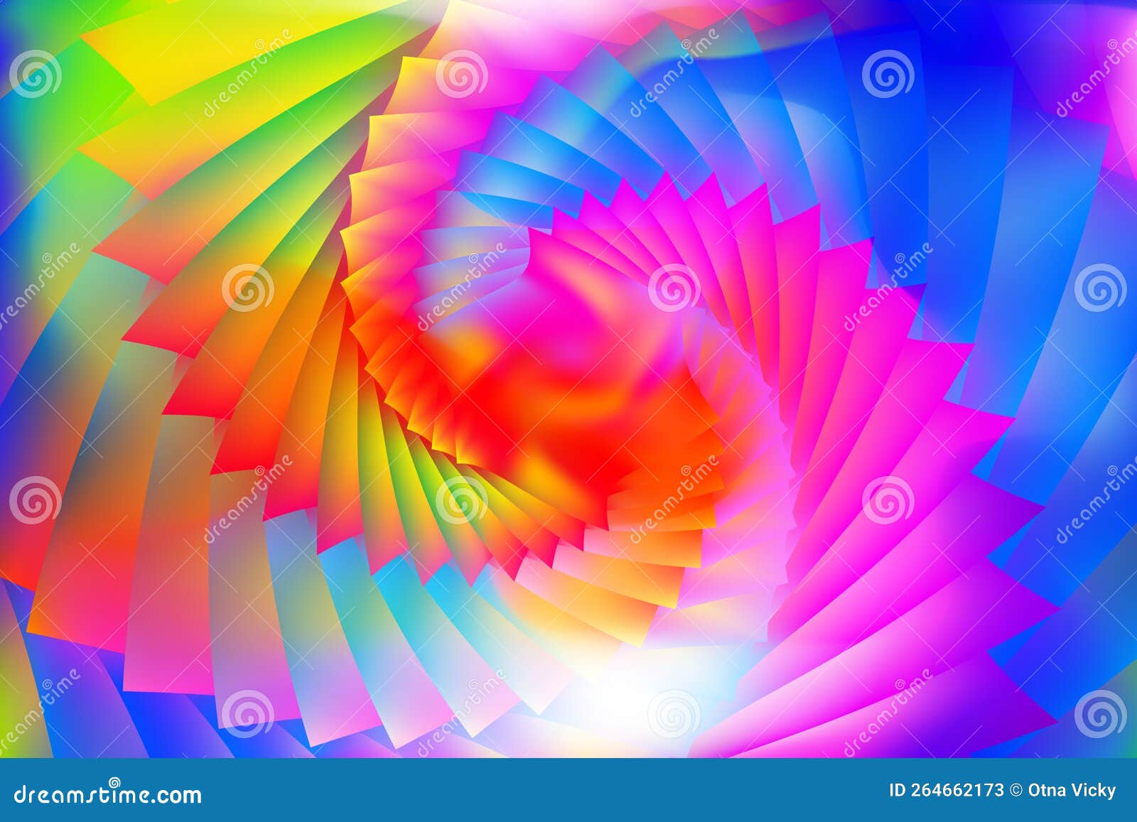 Vibrant Swirl Gradient Background. Abstract Color Wave EPS Vector Stock ...