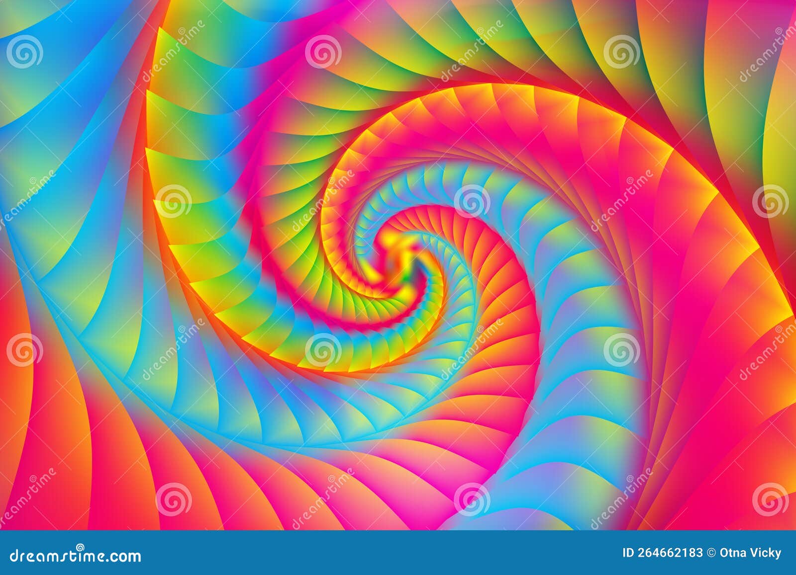 Vibrant Swirl Gradient Background. Abstract Color Wave EPS Vector Stock ...