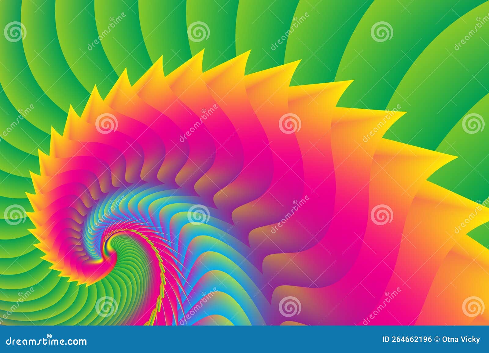 Vibrant Swirl Gradient Background. Abstract Color Wave EPS Vector Stock ...