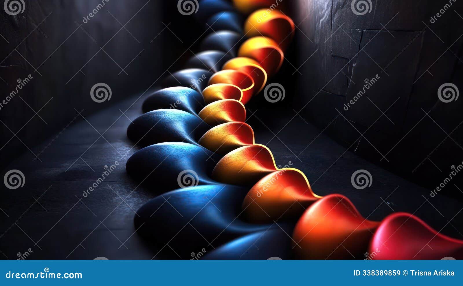 Visual Pathway. Human`s Brain With Eyes, Optic Nerves, And Visual ...