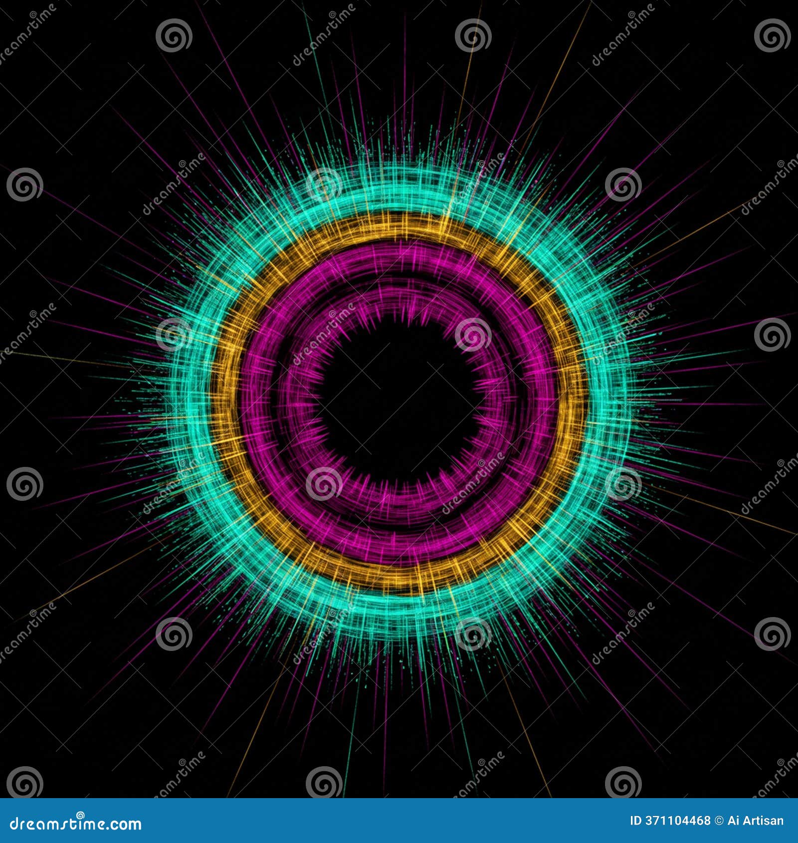 Circles And Spikes. Stock Photography | CartoonDealer.com #417686