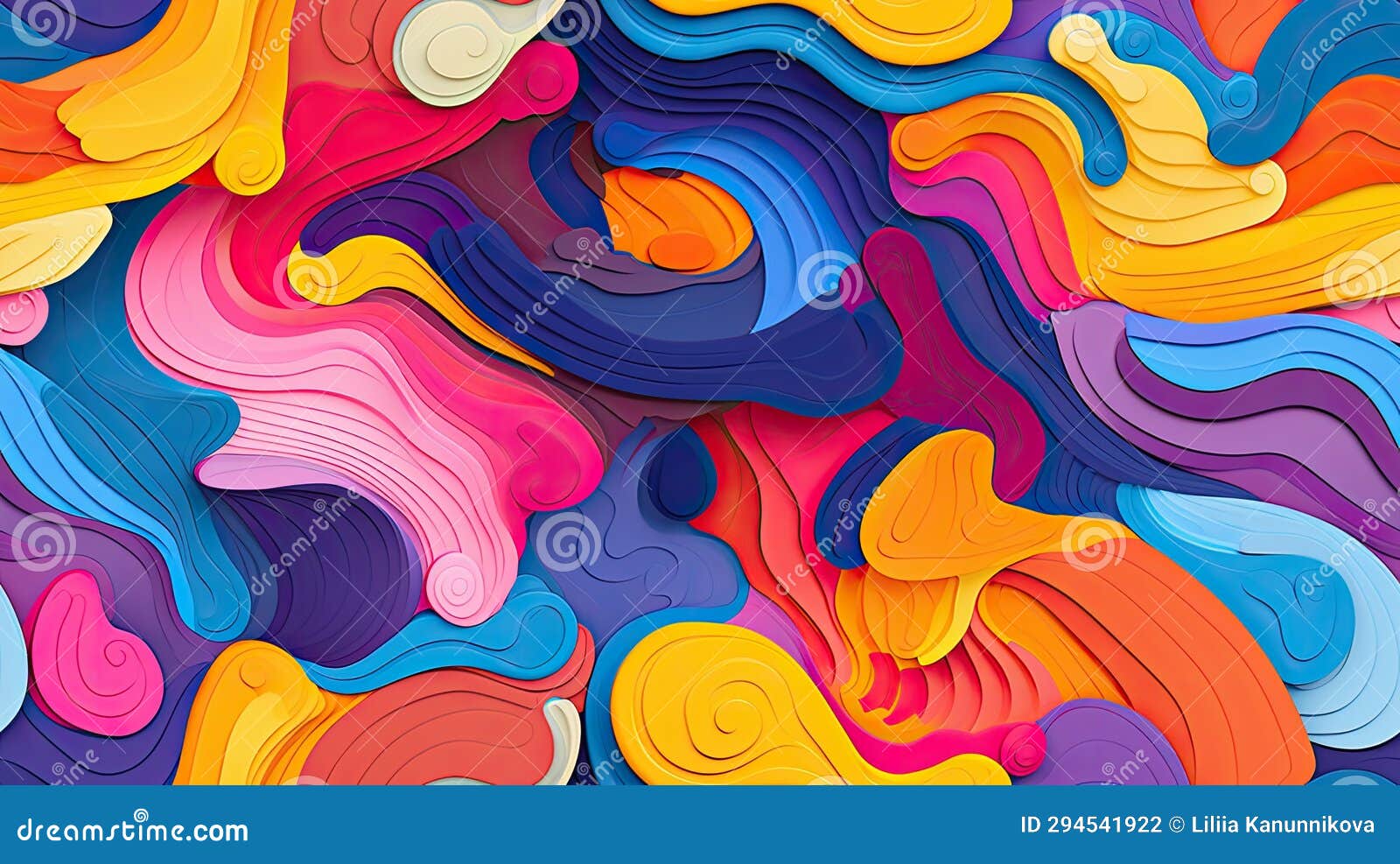 A Vibrant Symphony of Colors, Each Eagerly Awaiting Direction. the ...