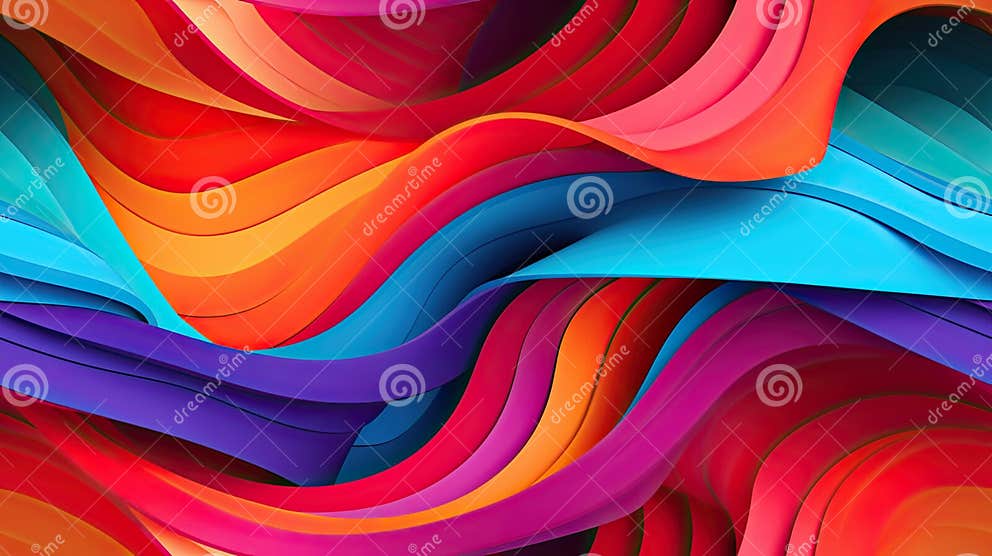 A Vibrant Symphony of Colors, Each Eagerly Awaiting Direction. the ...