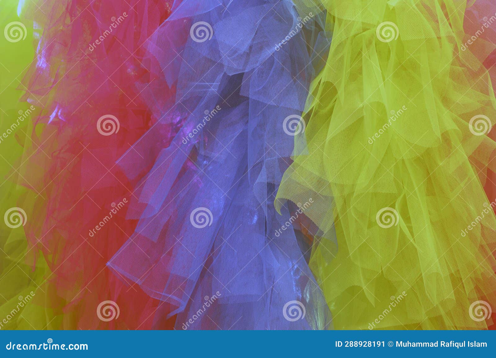 Vibrant Textured Net Fabric: Pretty Fabric with Different Colors and ...