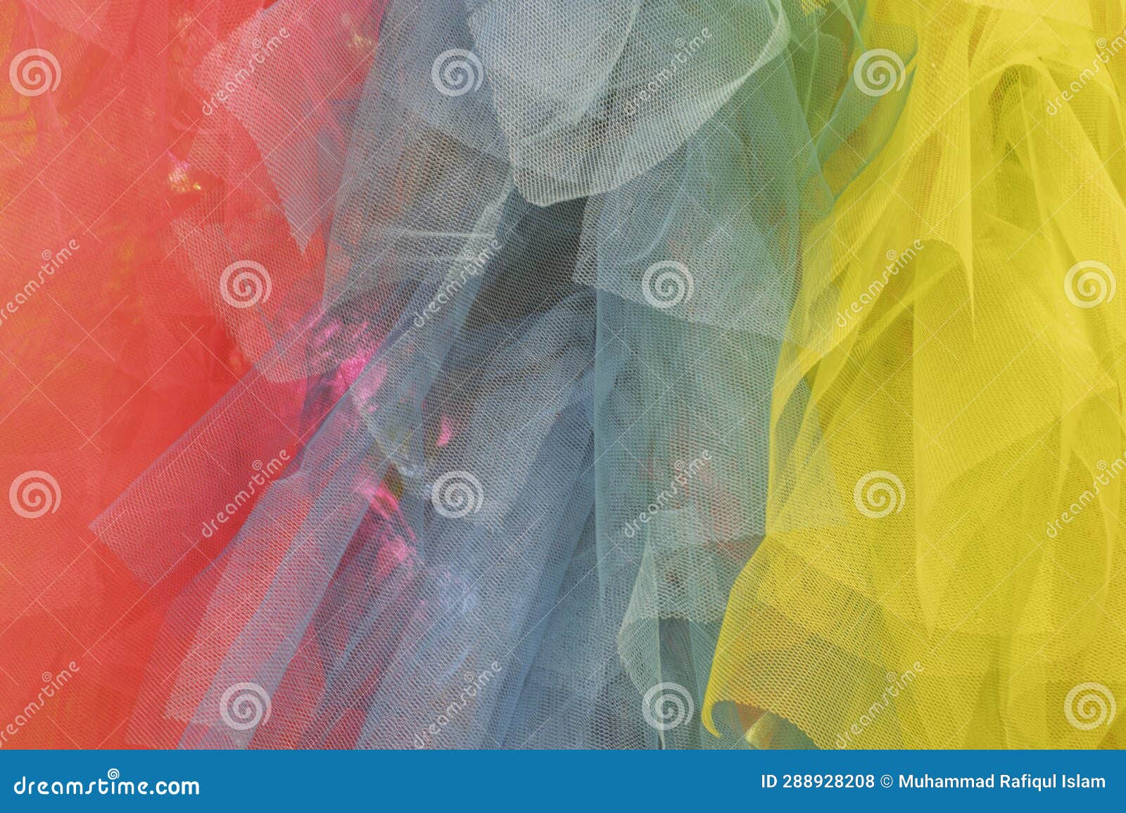 Vibrant Textured Net Fabric: Pretty Fabric with Different Colors and ...