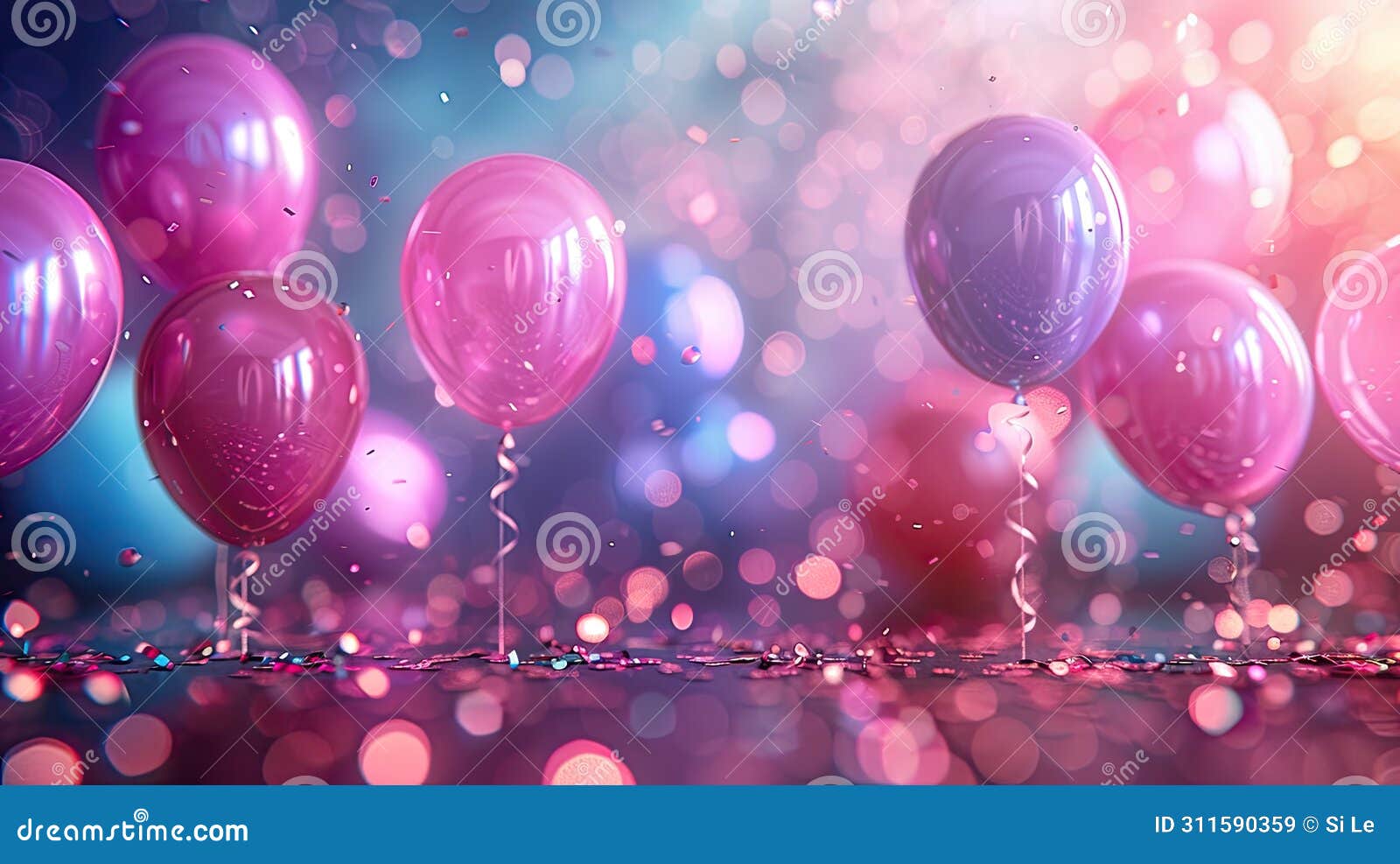 Vibrant Theme Party Backdrop with Ample Room for Custom Text and ...