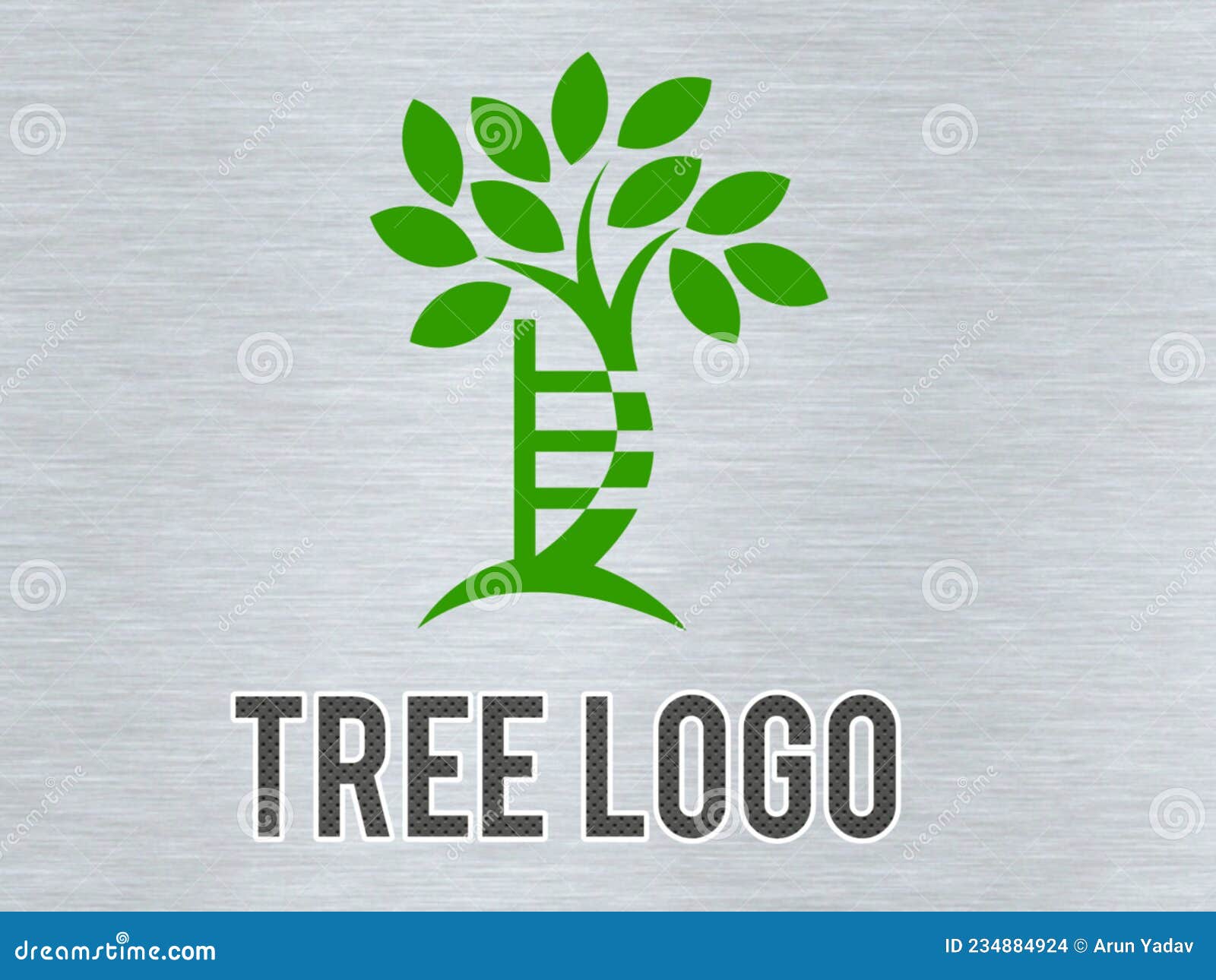 Vibrant Tree Logo Design Vector Isolated on White. Stock Photo - Image ...