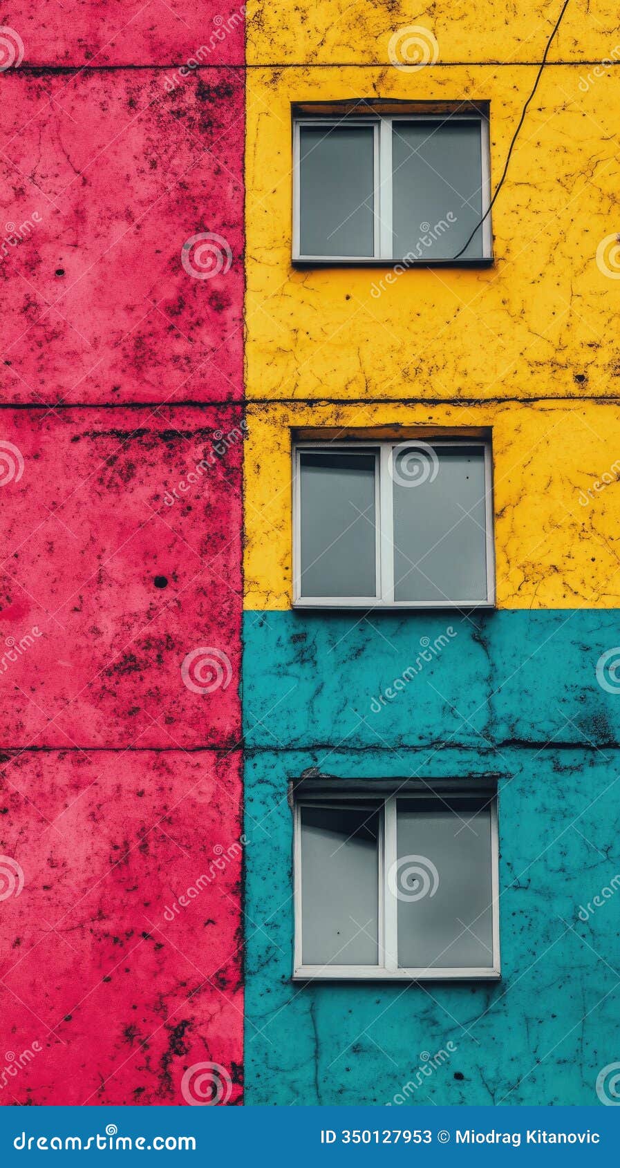 Vibrant Urban Architecture Showcases Bold Colors and Design Elements in ...