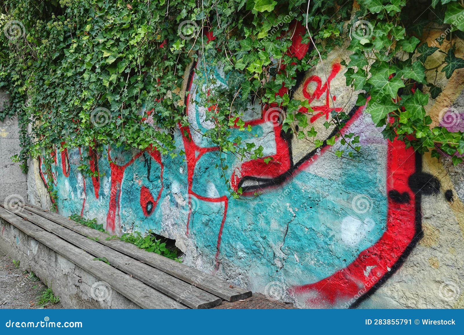 Featuring Graffiti Art Inspired Boxing Ring Setting Highlights Dynamic ...