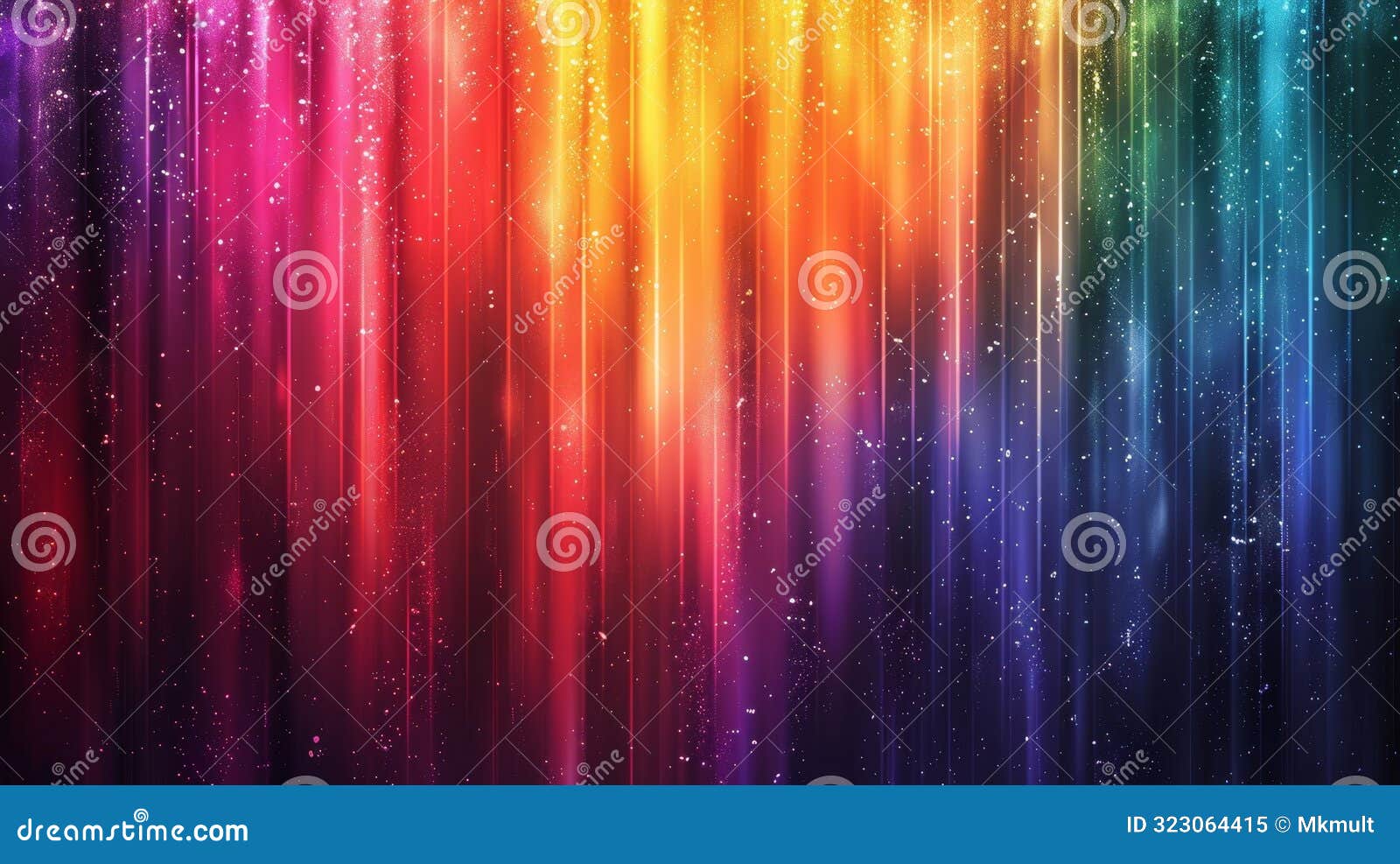 Vibrant Vertical Rainbow Stripes Wallpaper Stock Image - Image of ...
