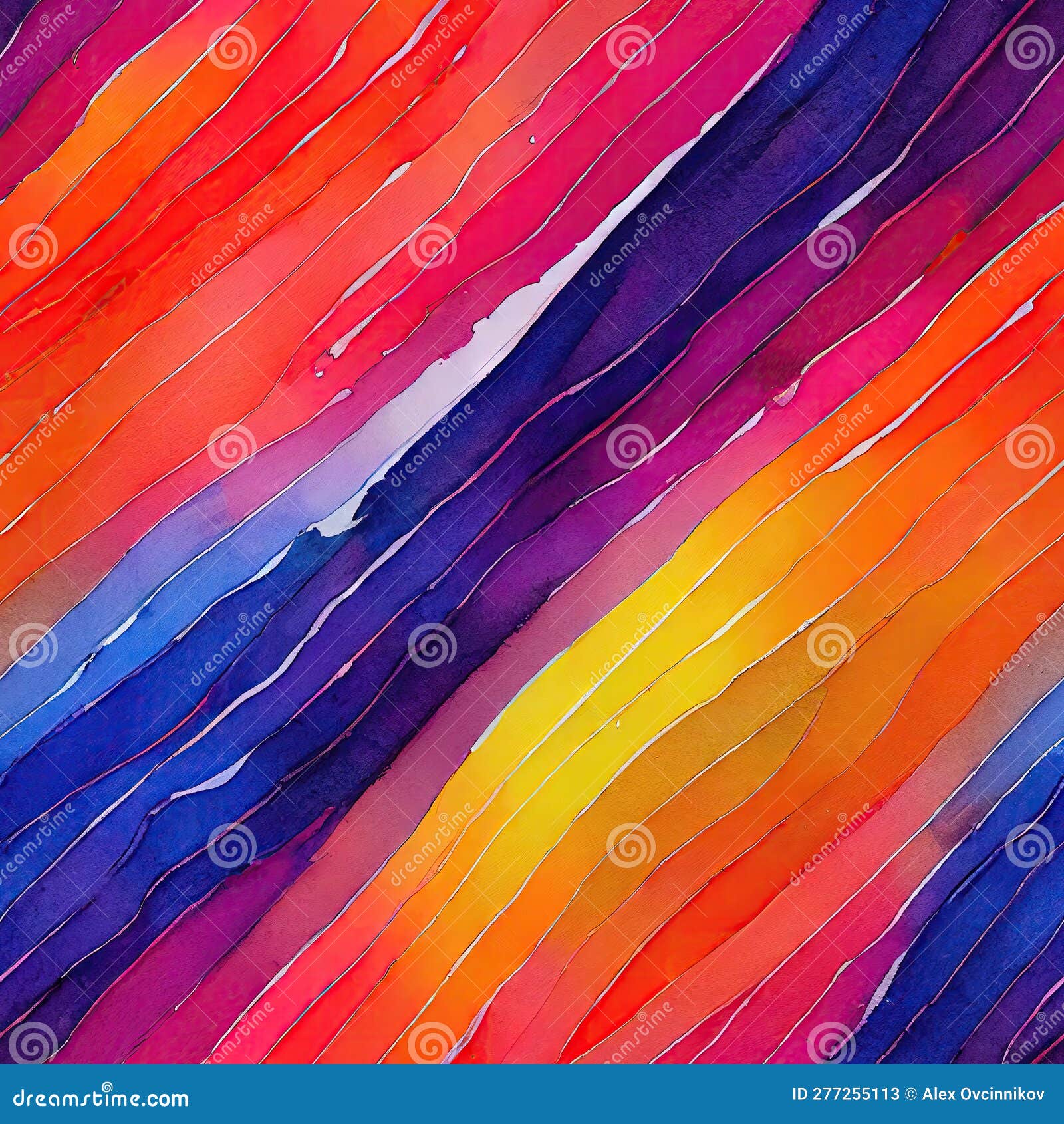 Vibrant Watercolor Splash Pattern for Invitations and Posters. Stock ...