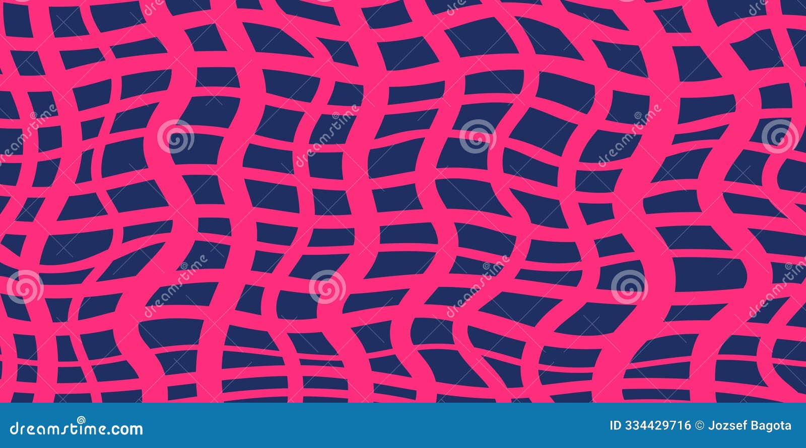 Vibrant Wavy Curvy Pink And Blue Abstract Grid Pattern With A Dynamic ...