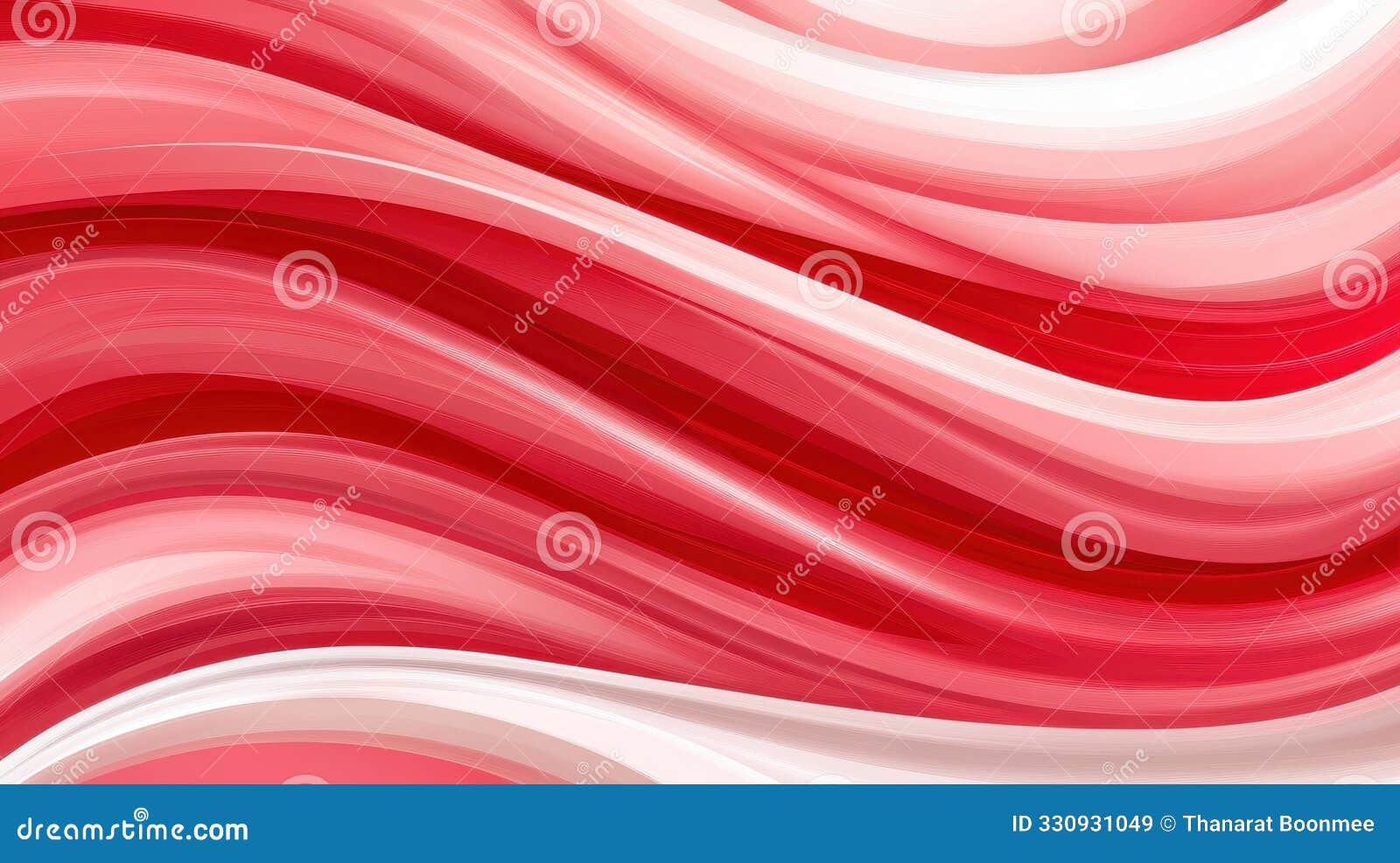 Vibrant Wavy Red Background that Captures Attention, Ideal for Modern ...