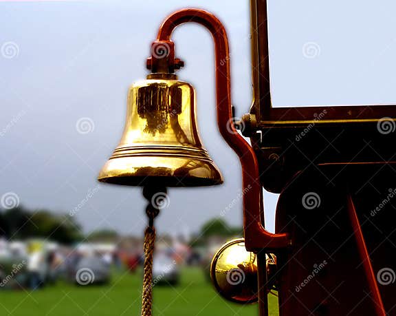 Vibrating Bell stock image. Image of engine, gold, vibrating - 140697
