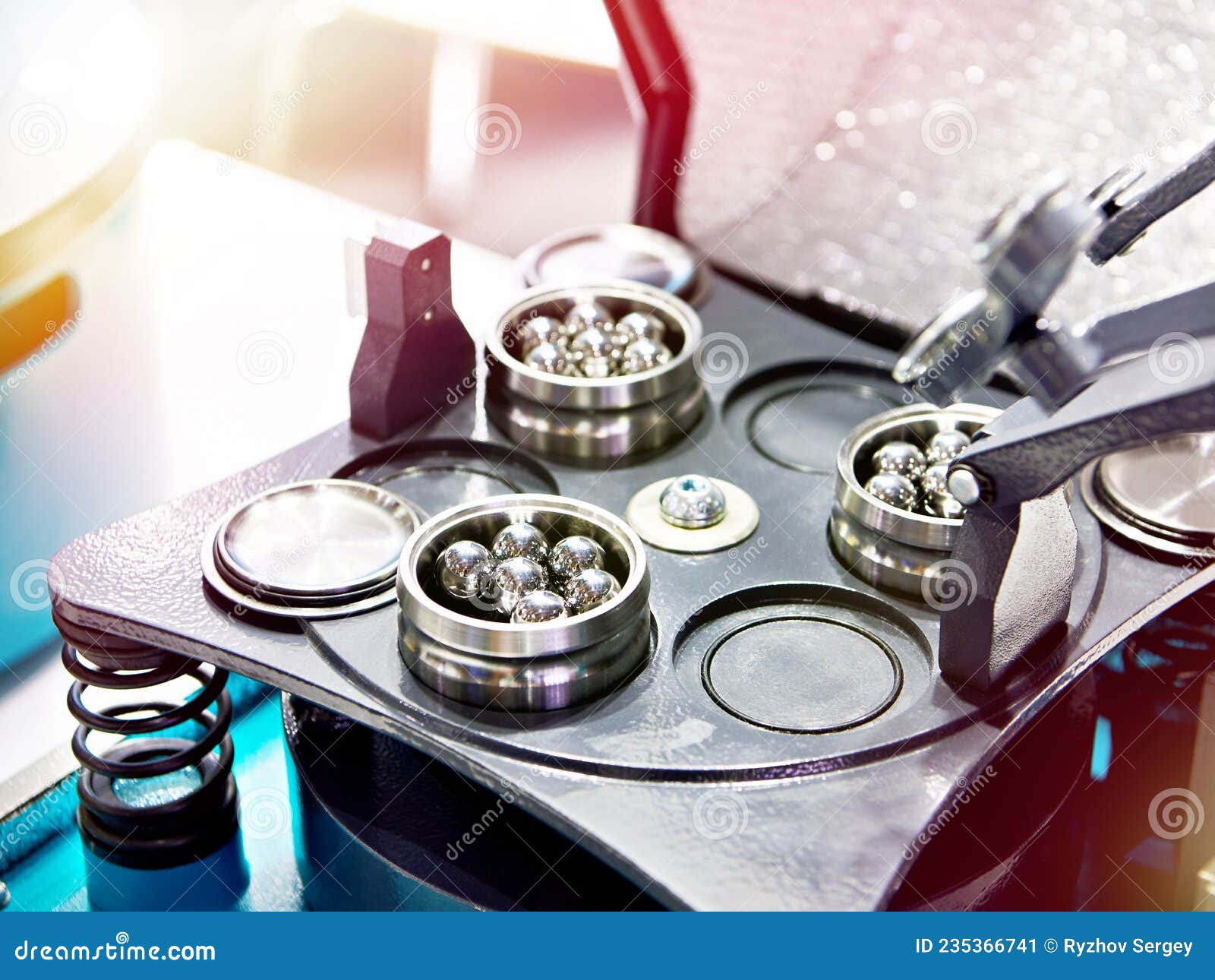 Vibrating Laboratory Eraser Machine Stock Image - Image of ...