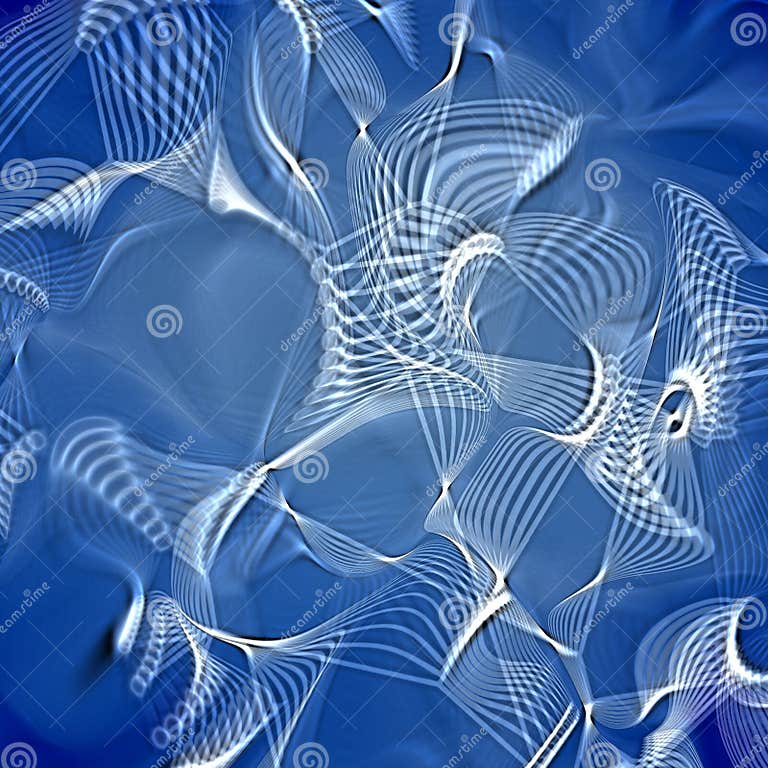 Vibrating Super Strings stock illustration. Illustration of physics ...