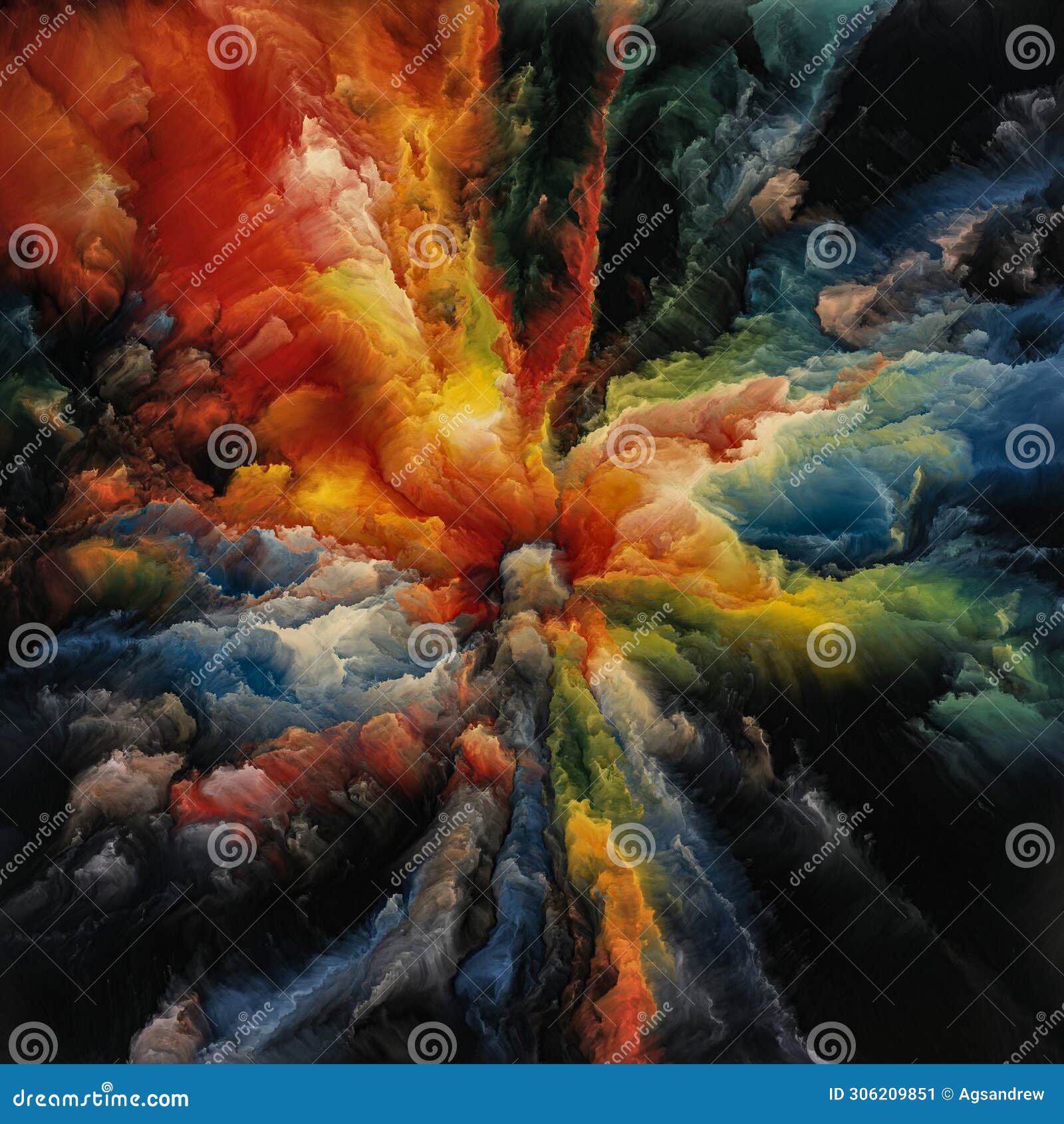 The Vibration of Colored Textures Stock Image - Image of dynamic ...