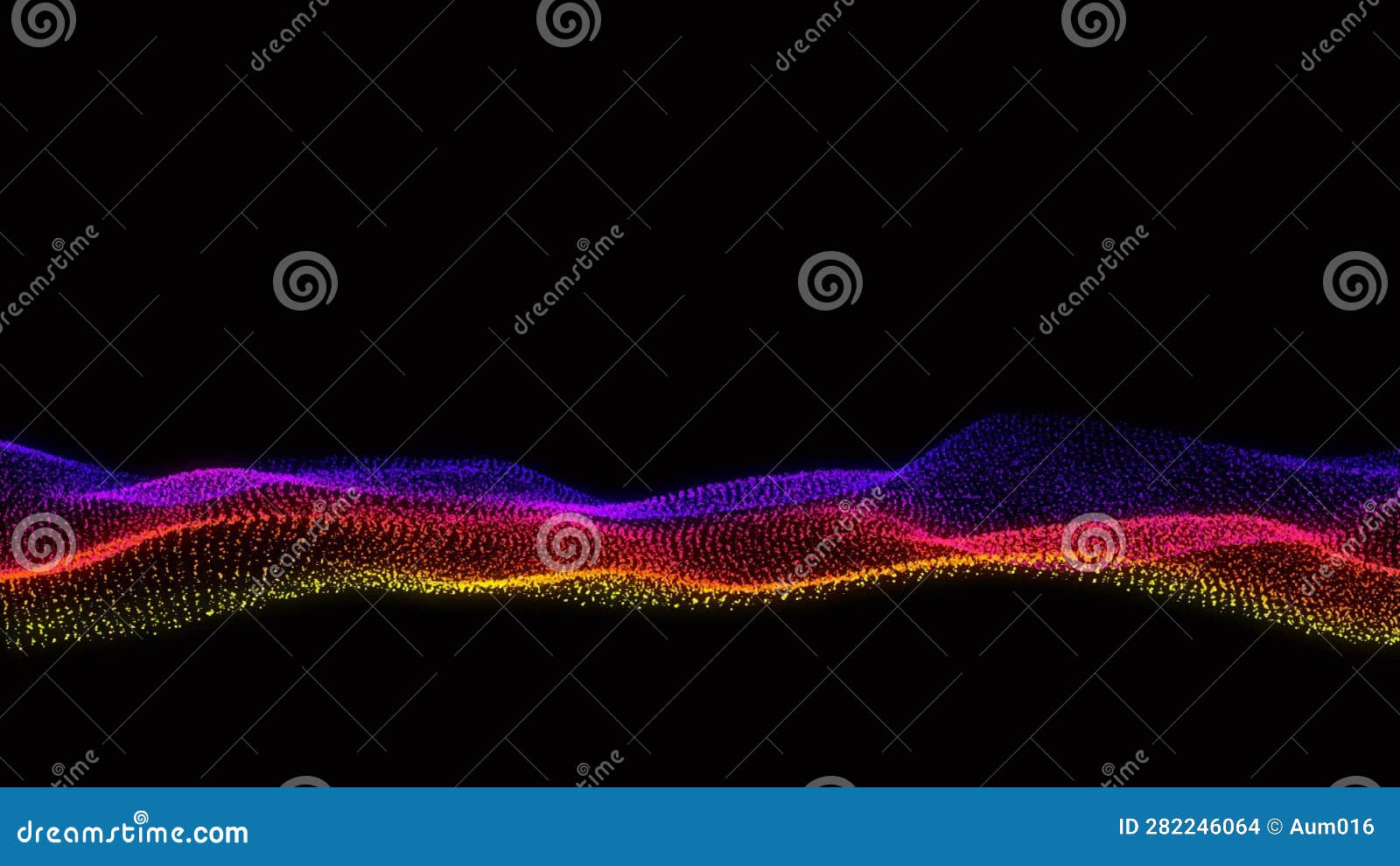 Vibration of Multicolored Energy Stock Footage - Video of creativity ...