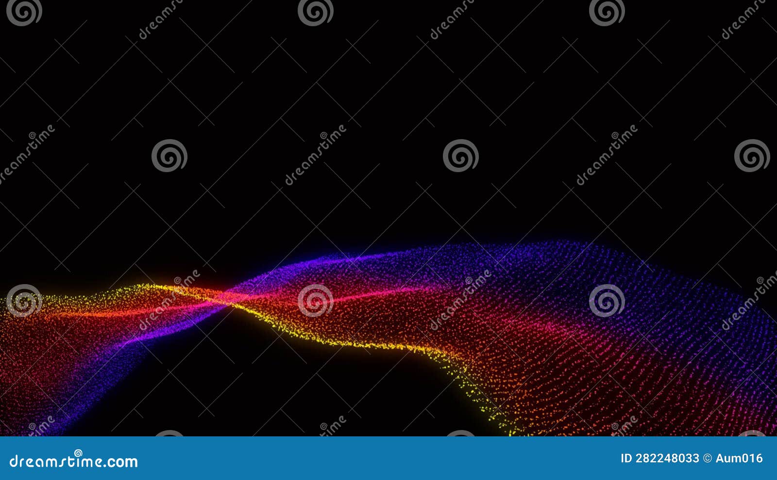 Vibration of Multicolored Energy Stock Video - Video of animation ...
