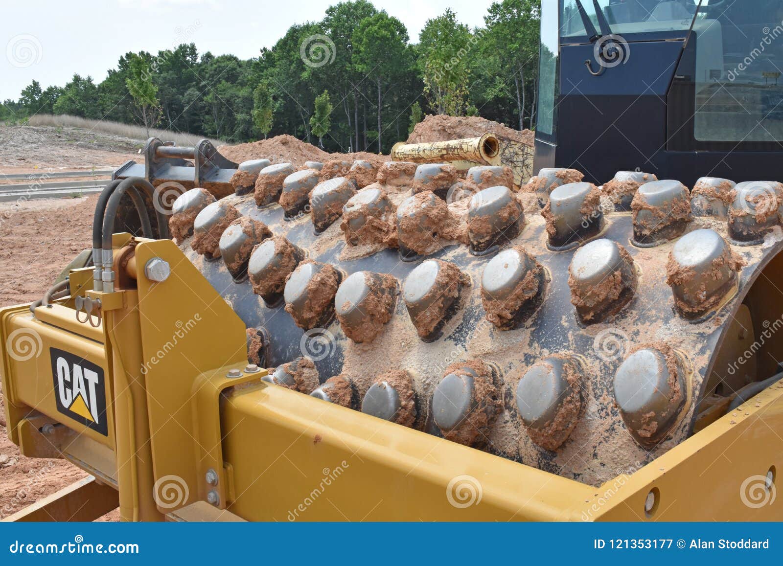 Vibratory Padfoot Packing Machine Front End Editorial Photography ...