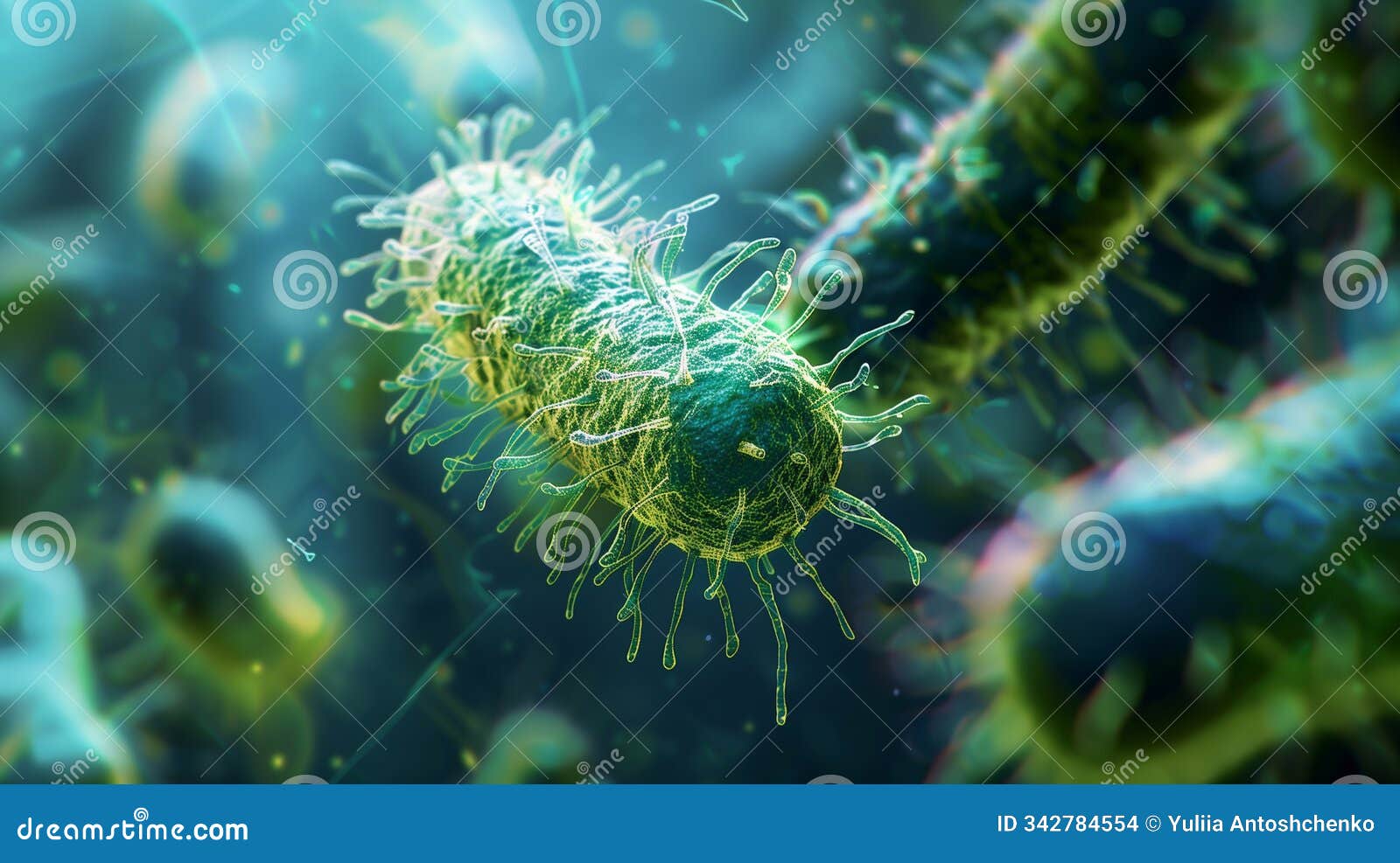 Vibrio. Bacteria Classification. Spiral Shapes Of Bacteria. Morphology ...