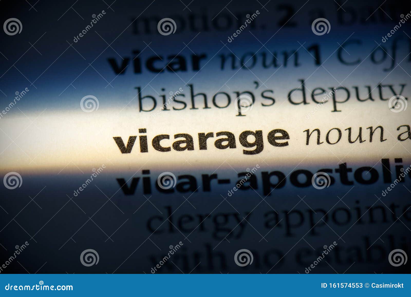 Vicarage stock image. Image of isolated, idea, highlighted - 161574553