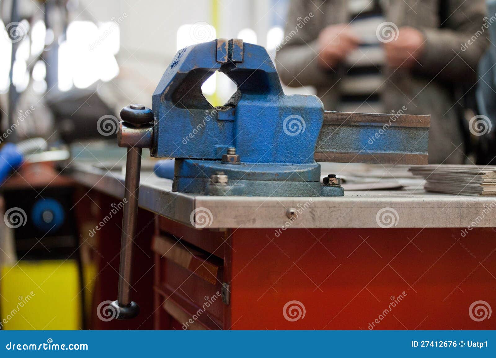 Vice stock photo. Image of iron, locksmiths, metalwork - 27412676