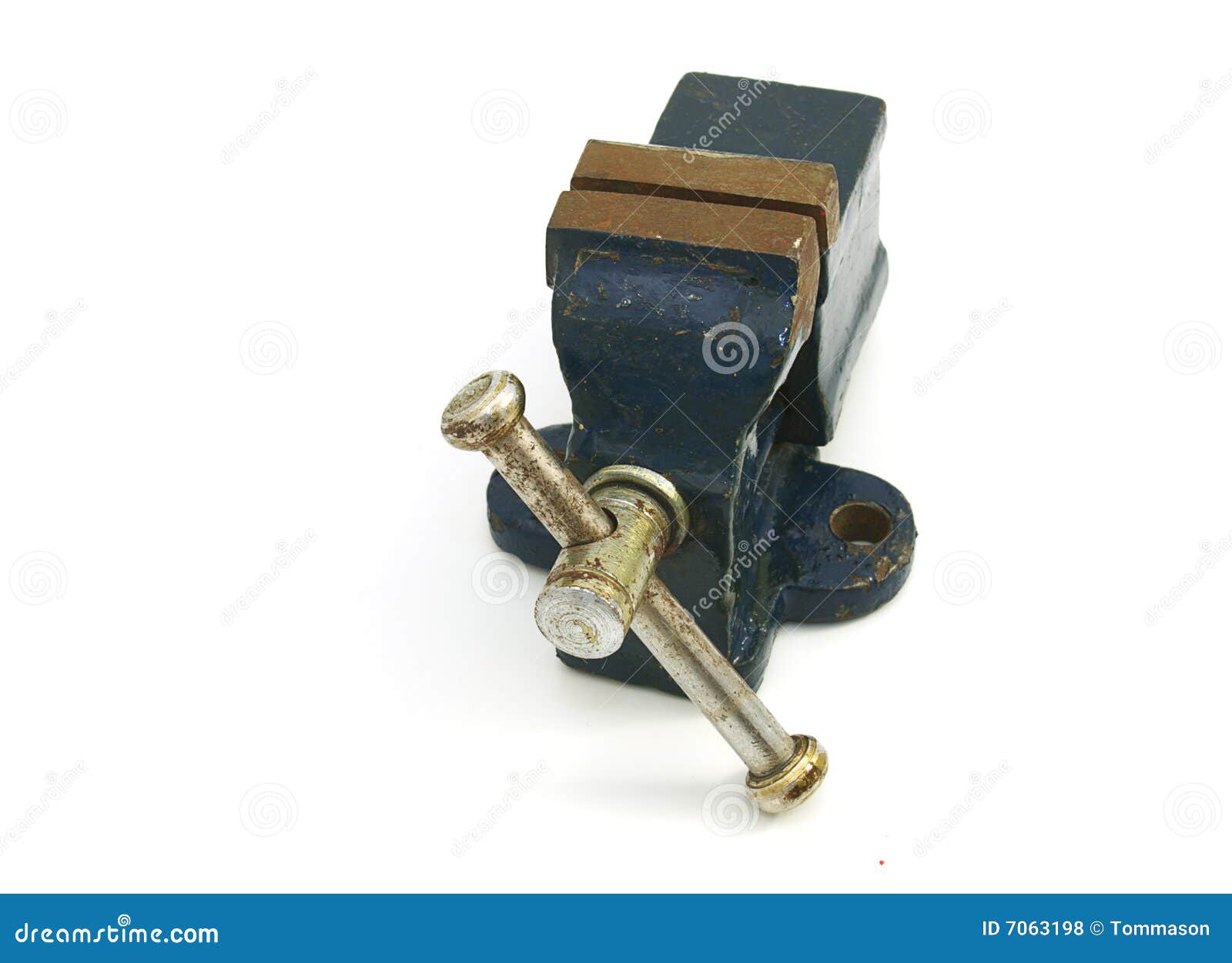 Vice stock photo. Image of tighten, metal, turn, iron - 7063198