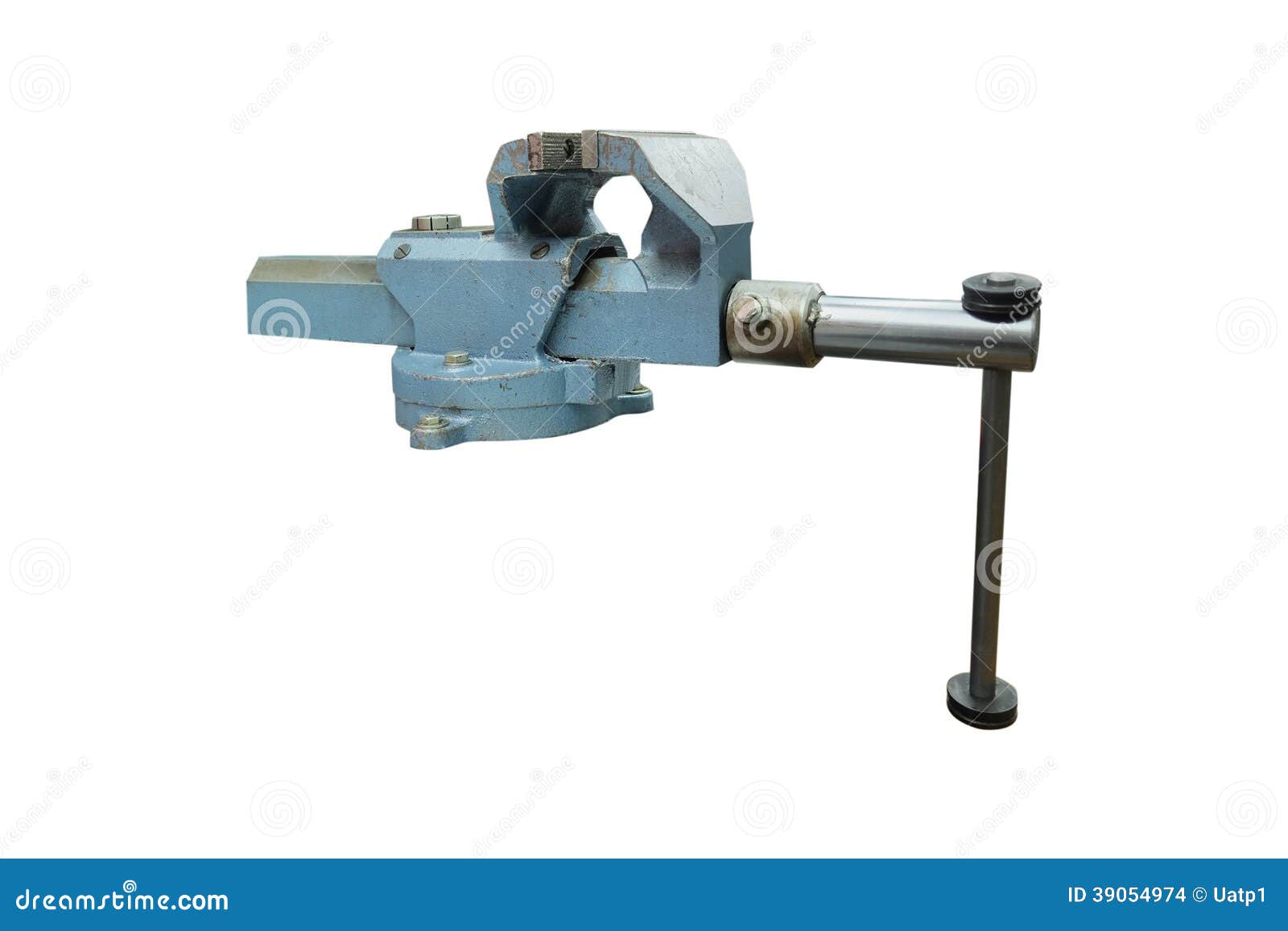 Vice on a metal workbench stock photo. Image of equipment - 39054974
