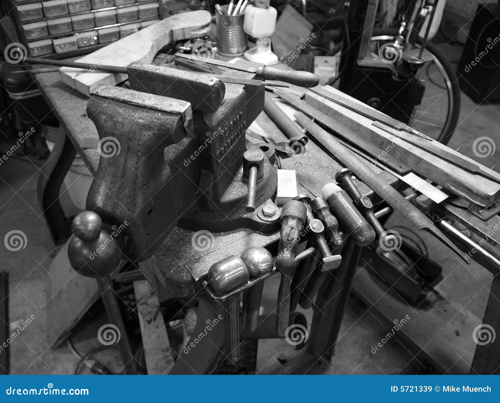 Vice and tools stock image. Image of workspace, tools - 5721339