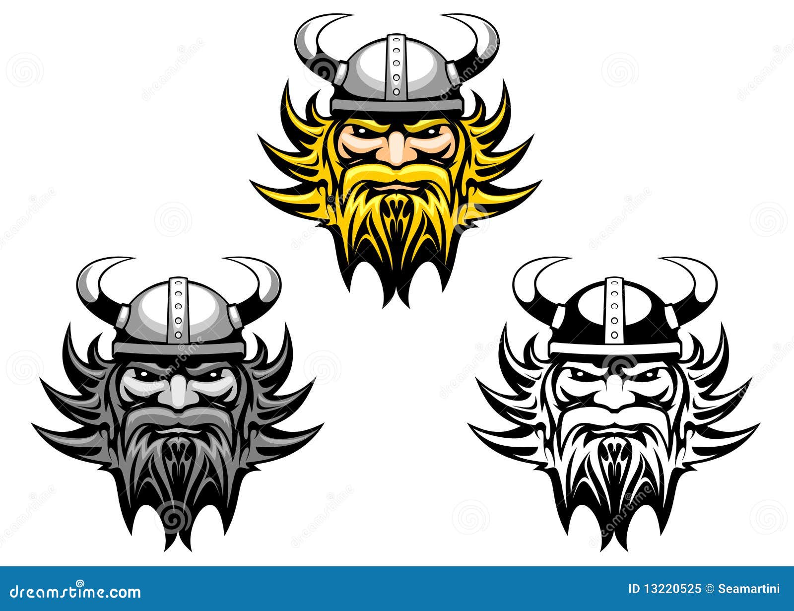 Vichingo antico illustrazione vettoriale. Illustrazione di rabbia ...