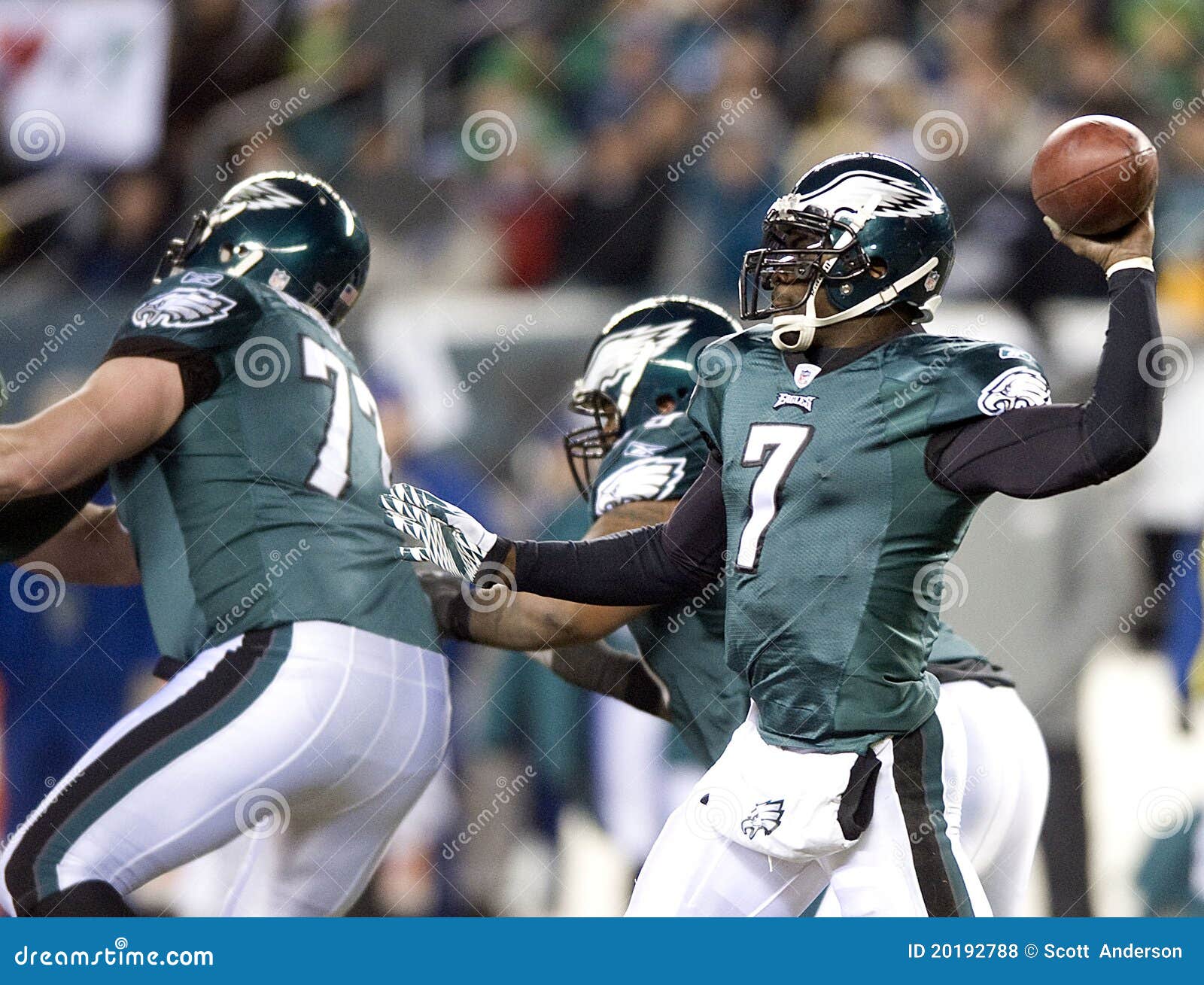 Vick editorial stock photo. Image of eagles, football - 20192788