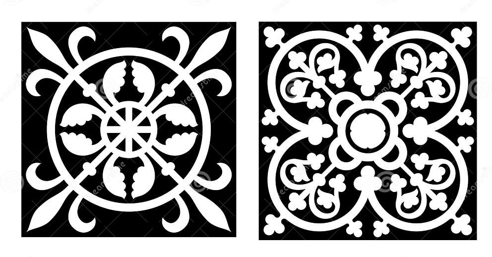 Vicrtorian Style Design stock vector. Illustration of decor - 2670176