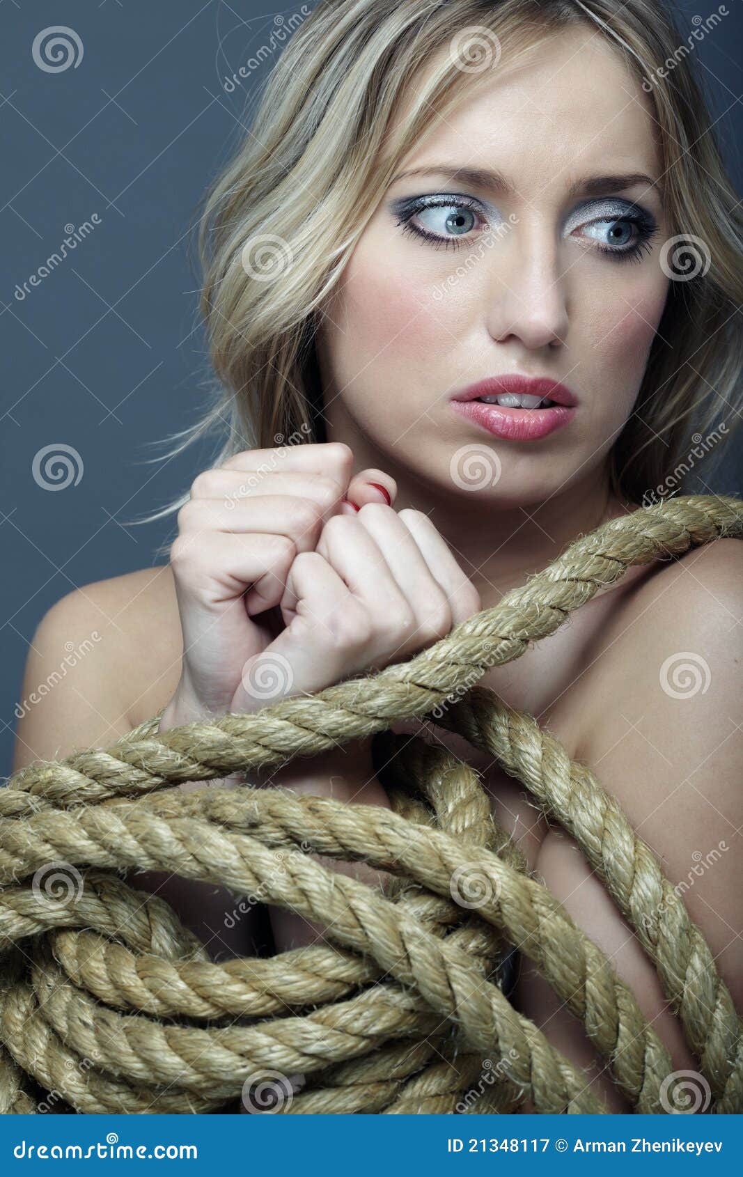 Victim stock image. Image of halloween, emotional, fright - 21348117