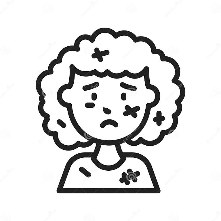 Victim icon vector image. stock vector. Illustration of healing - 314837212