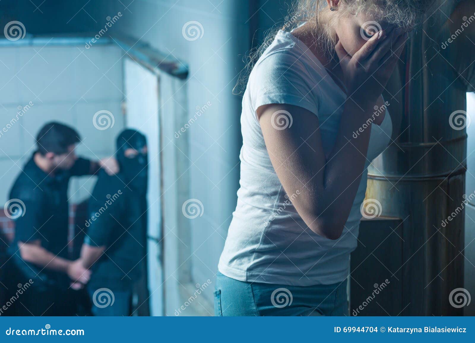 Victim of kindnapping stock photo. Image of hurt, masked - 69944704