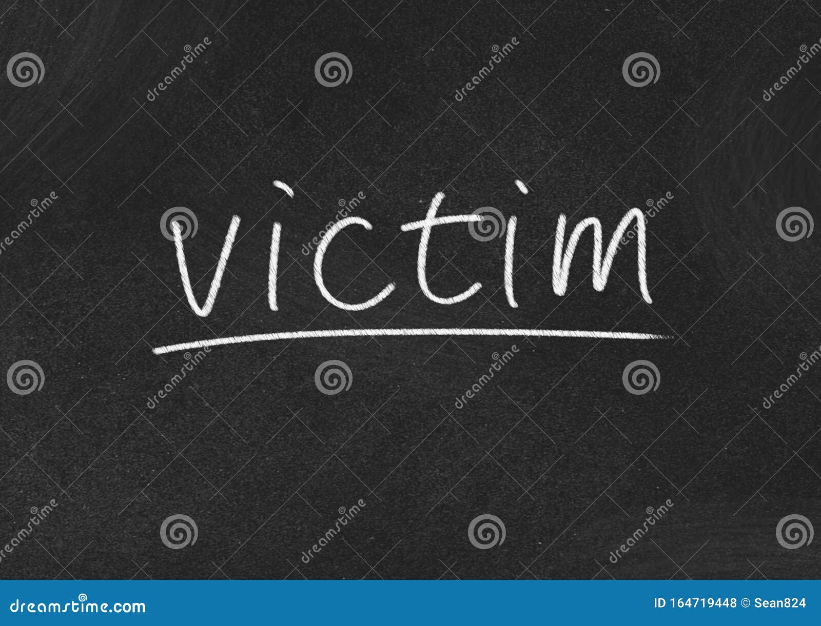 Victim stock photo. Image of blackboard, concept, background - 164719448