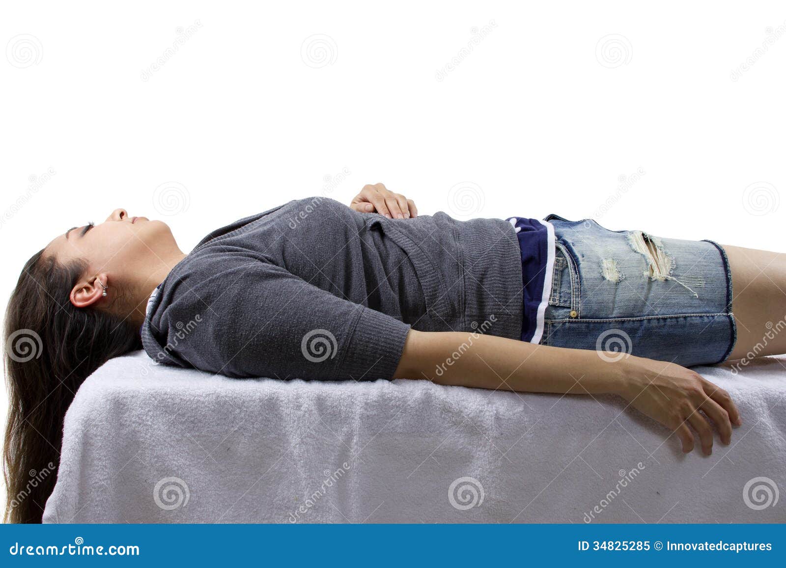 Victime inconsciente image stock. Image du délaissé, pose - 34825285