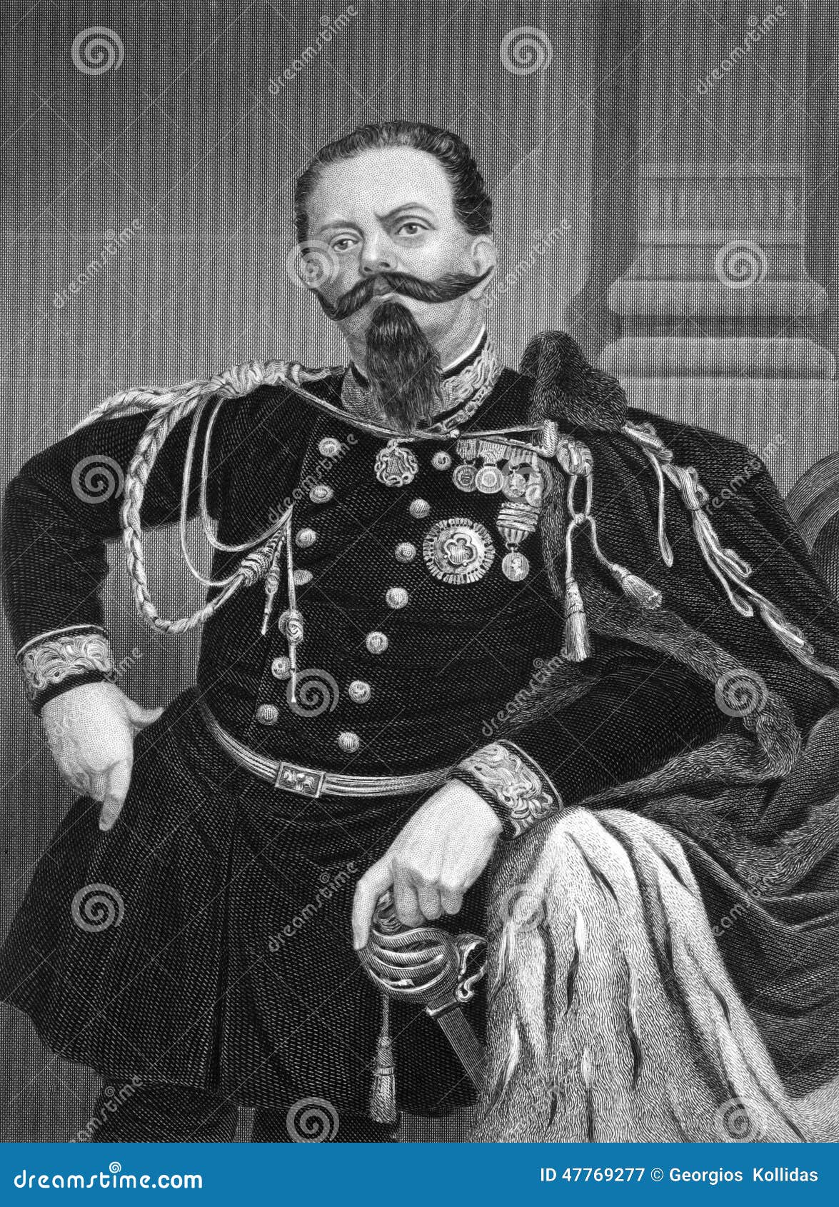 Victor Emmanuel II Dell'Italia Fotografia Editoriale - Immagine di ...