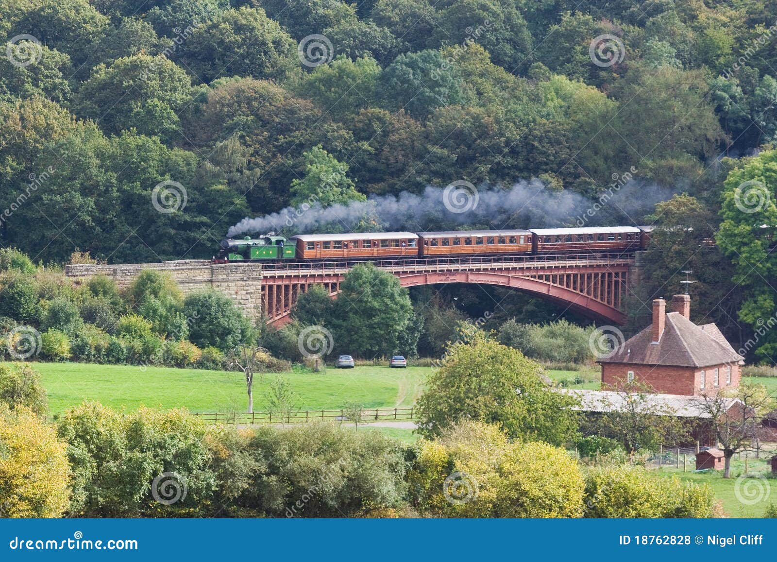 Victoria Bridge stock photo. Image of western, valley - 18762828