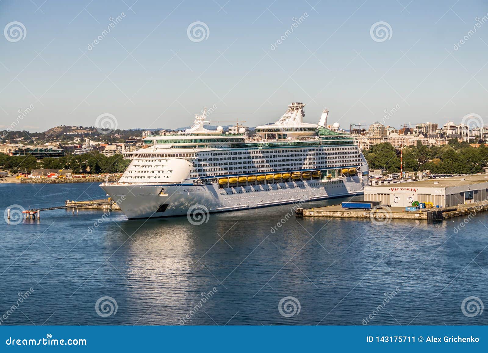 Victoria British Columbia Canada Scenery in June Editorial Photo ...
