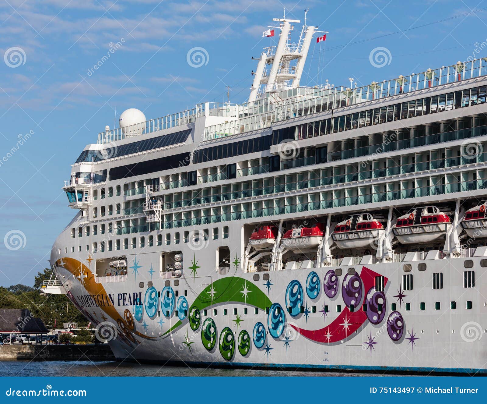 Victoria Cruise Ship fotografia editorial. Imagem de cruzeiro - 75143497